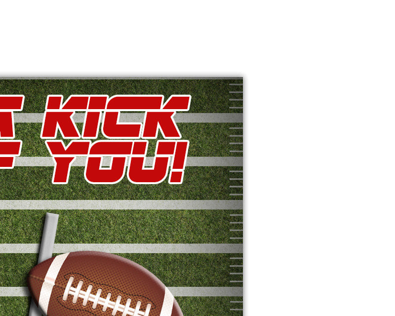 Football Valentines Card Set - All Star | Party Print Express